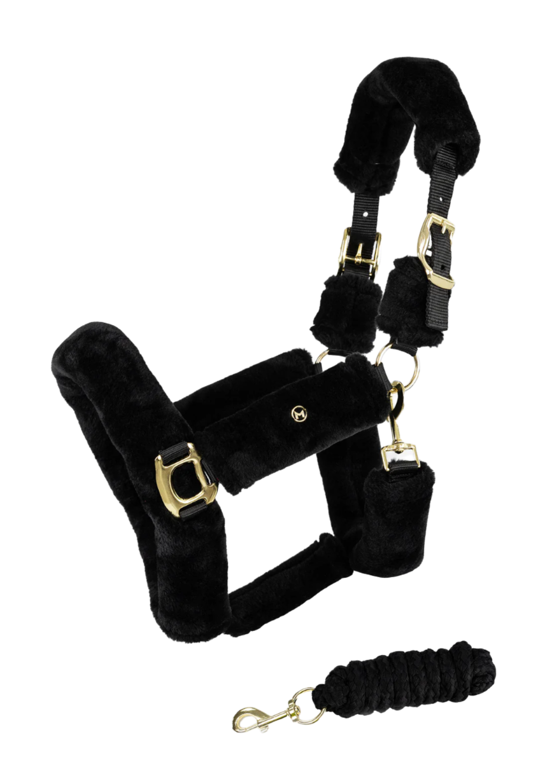 Maximilian - Fluffy Halter and Rope